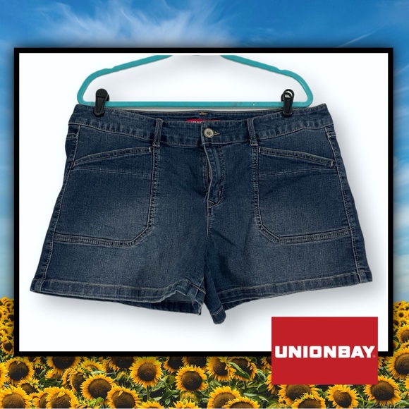UNIONBAY | Shorts | Unionbay Stretch Jean Shortie Shorts Ub66g | Poshmark